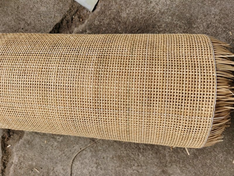 6×6 square mesh rattan cane webbing, rattan weaving