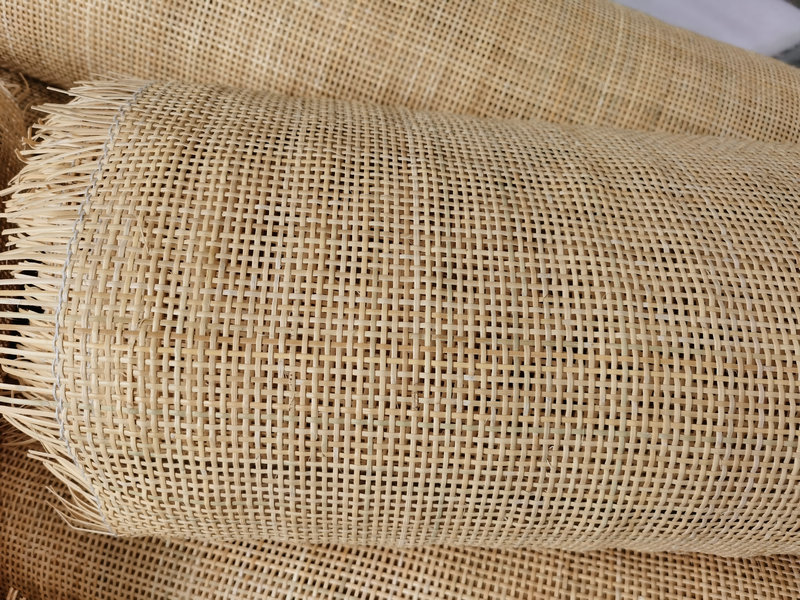 6×6 square mesh rattan cane webbing, rattan weaving