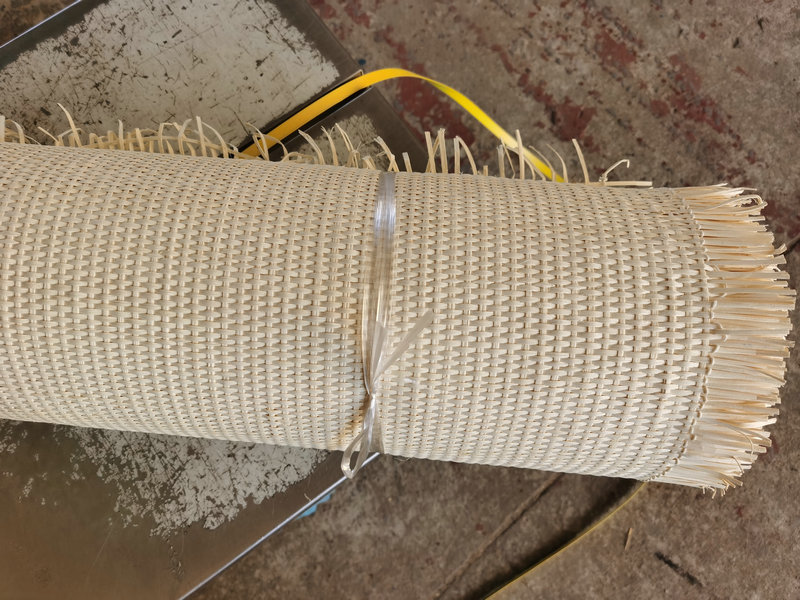 3×3 close hollow oval rattan core webbing, close rattan weaving